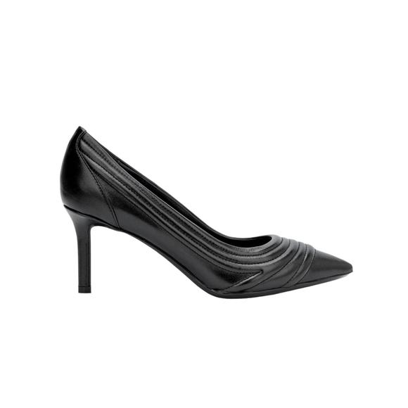 Aquatalia | Shoes | New Aquatalia Mella Nappa Stitch Pump In Black ...